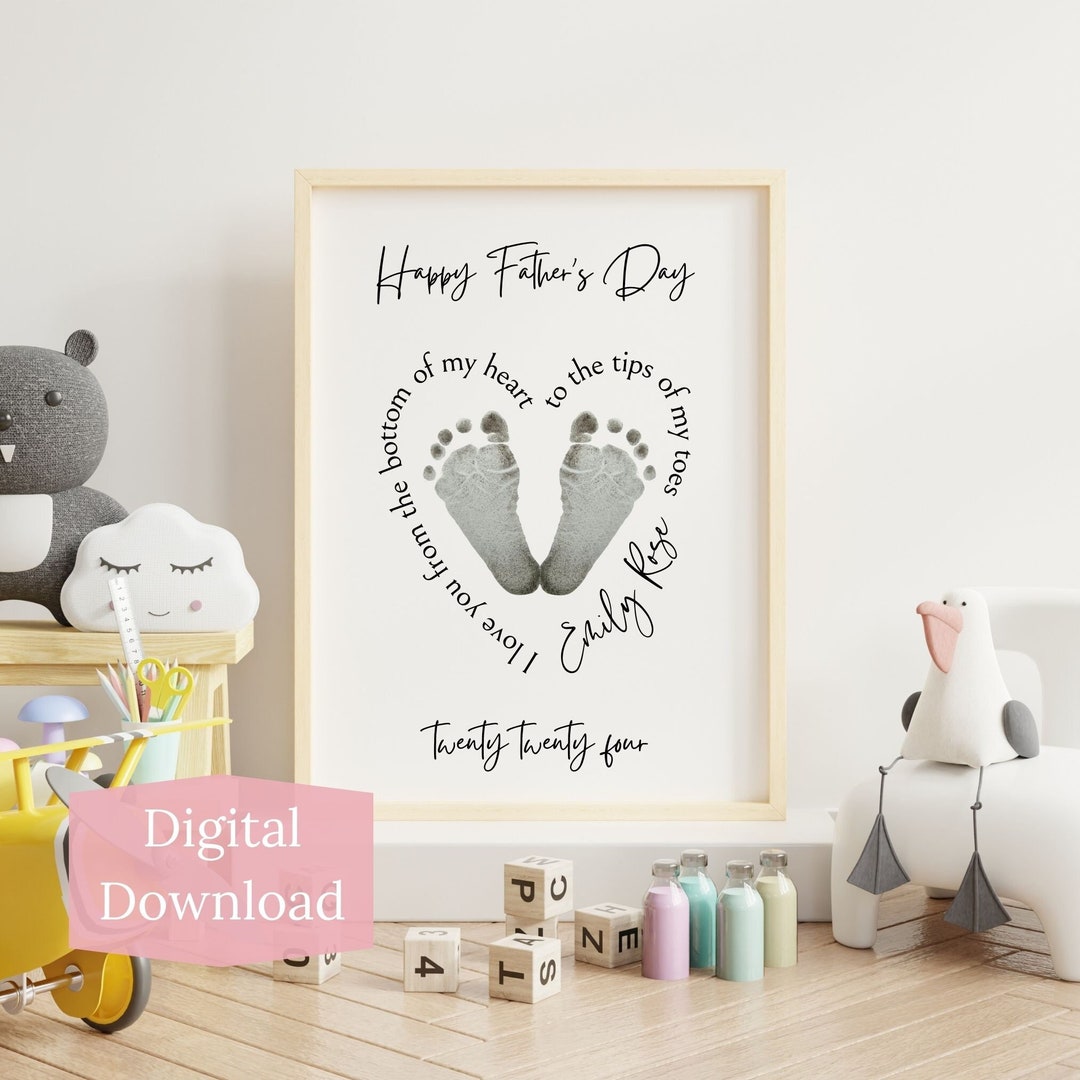 I Love You From the Tips of My Toes to the Bottom of My Heart | Father ...