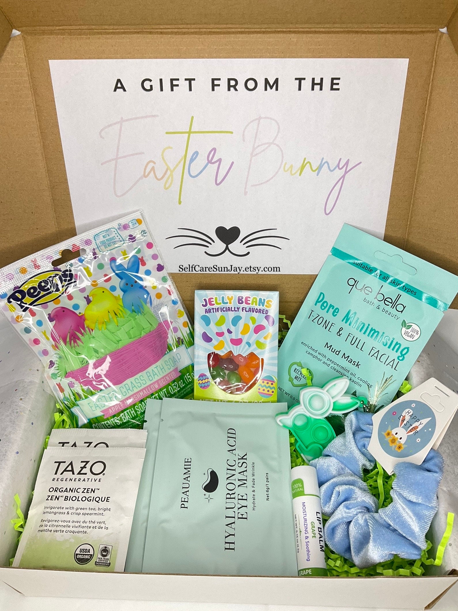 Personalized Easter Gift Box for Tween Girl Easter Basket for Teen ...