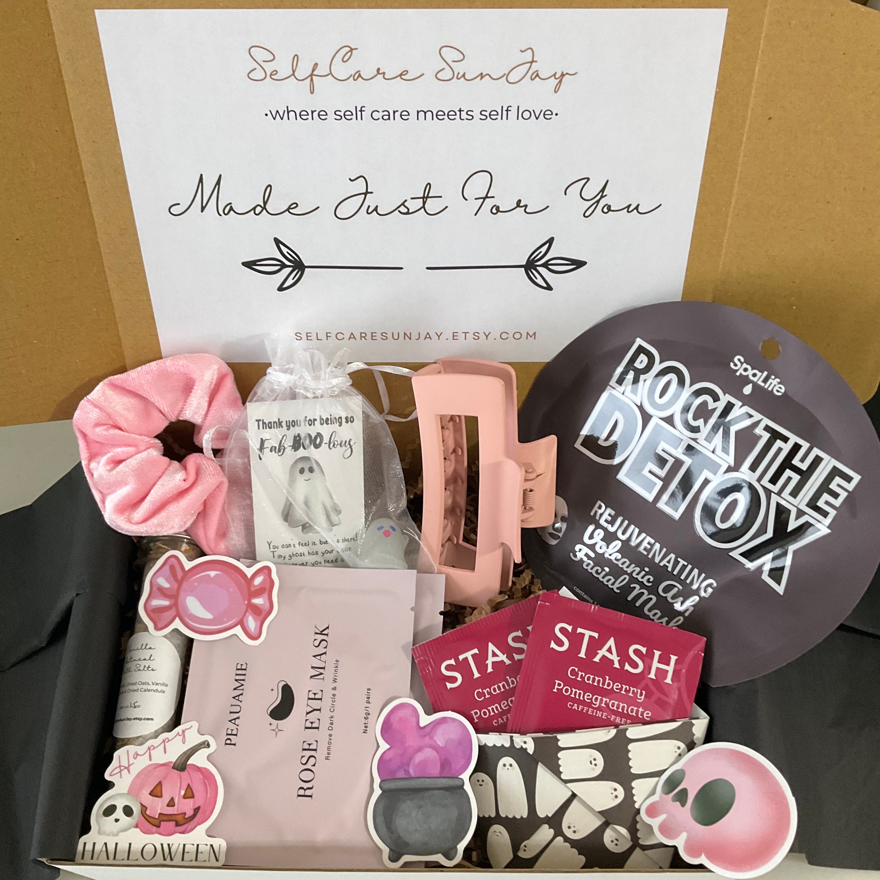 Personalized Halloween Gift Box for Tween Girl Boo Basket for Teen ...