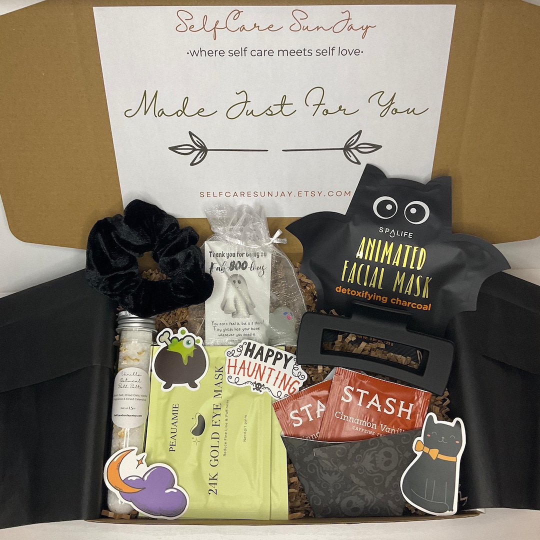 Personalized Halloween Gift Box for Tween Girl Boo Basket for Teen ...