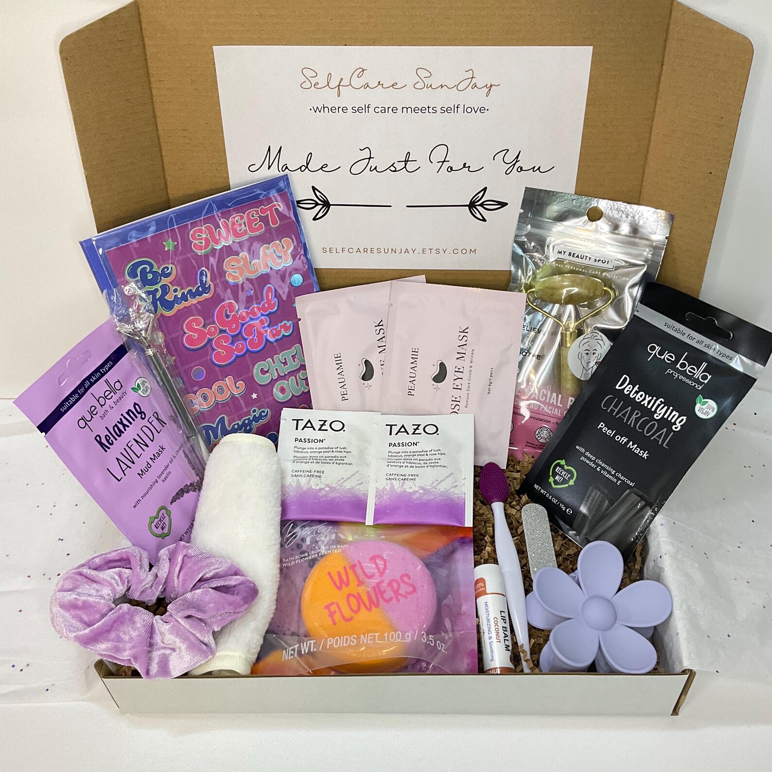 Preppy Teen Girl Gift Teenage Girl Pamper Box Preteen Gift Box Birthday ...