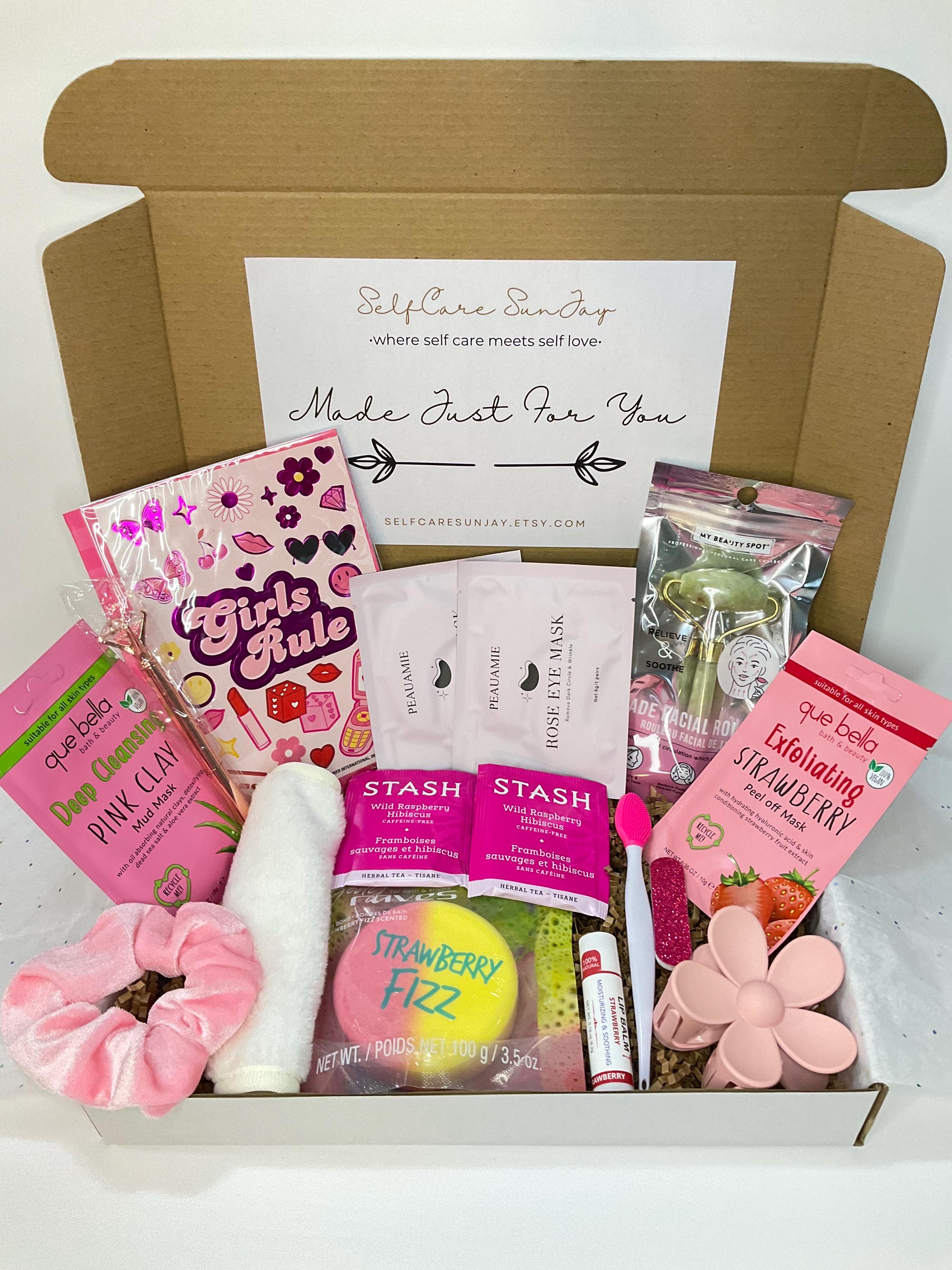 Preppy Teen Girl Gift Teenage Girl Pamper Box Preteen Gift Box Birthday ...
