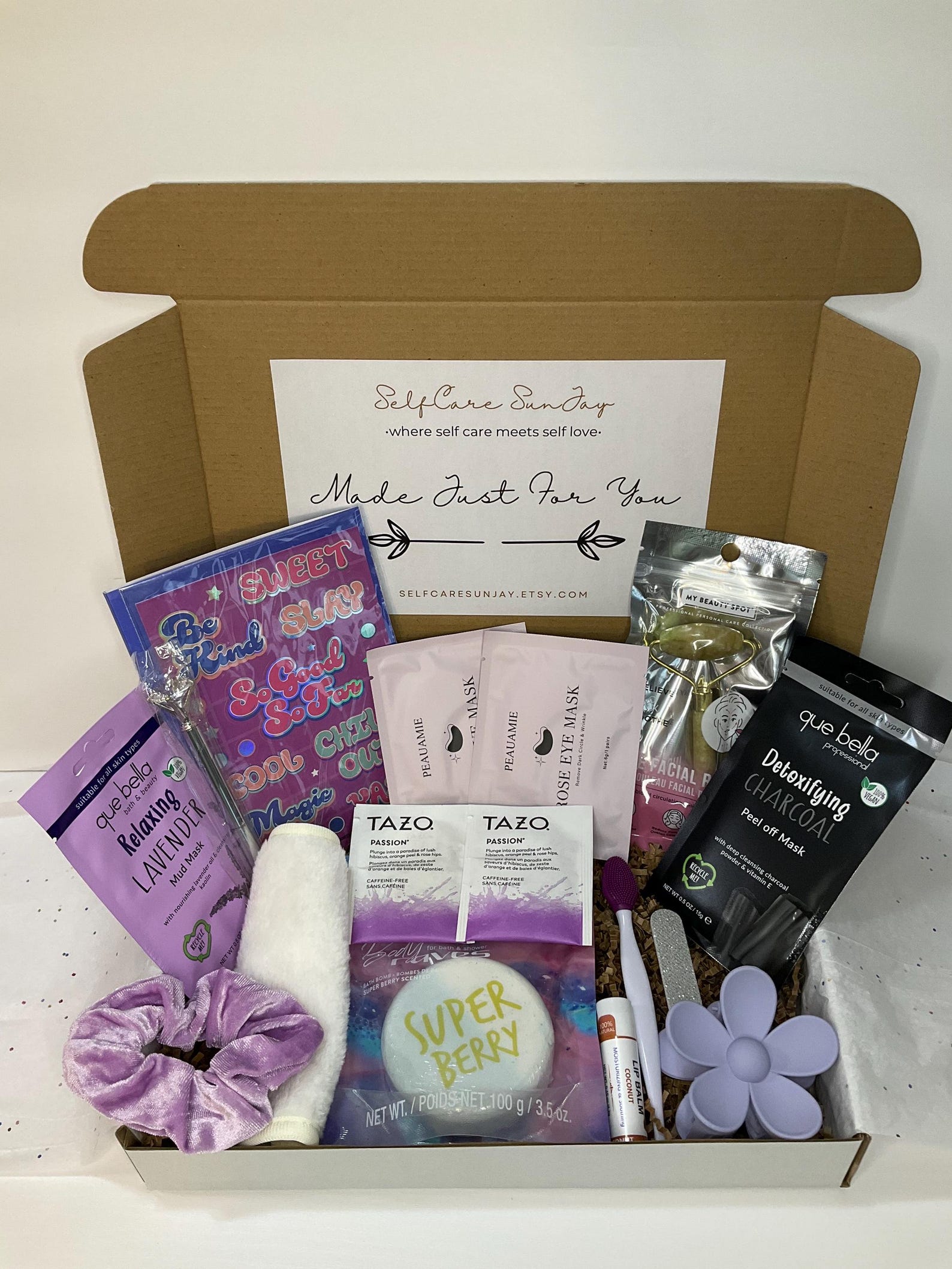 Preppy Teen Girl Gift Teenage Girl Pamper Box Preteen Gift Box Birthday ...
