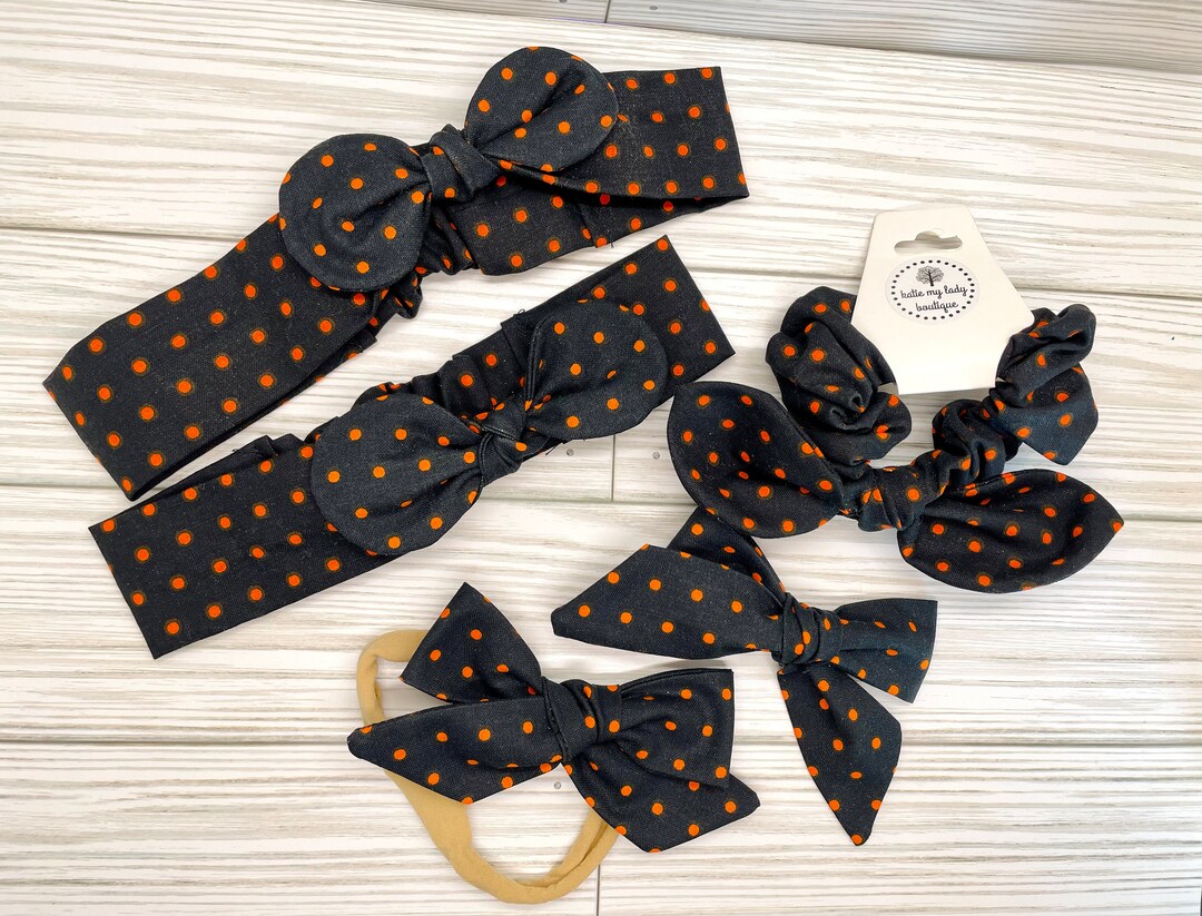 Halloween Mommy and Me Bows-mom and Daughter Hair Bows Mama and Mini ...