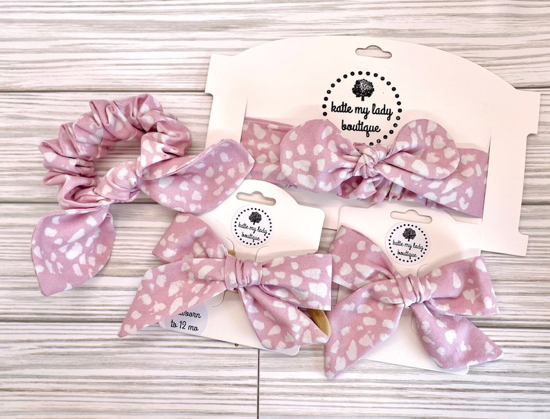 Mommy and Me Bows-mom and Daughter Bows- Mama and Mini Matching Bows ...