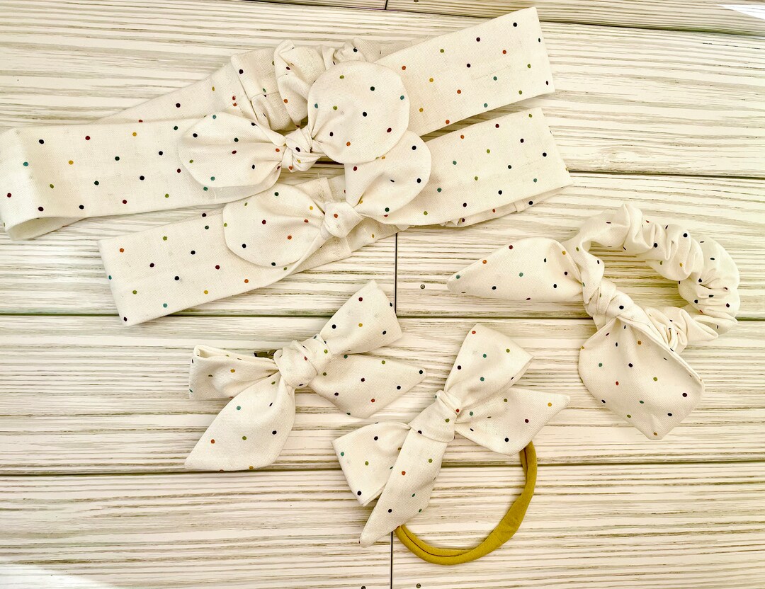 Fall Mommy and Me Bows-mom and Daughter Hair Bows- Mama and Mini ...