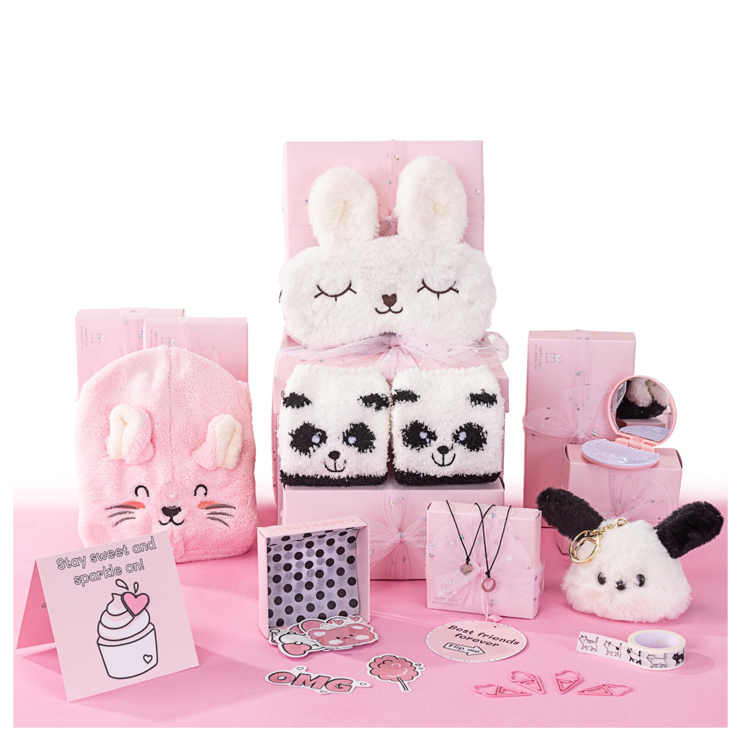 Gift Box for Girls Pink Lollibox With Fun Tasks Surprises Accessories ...