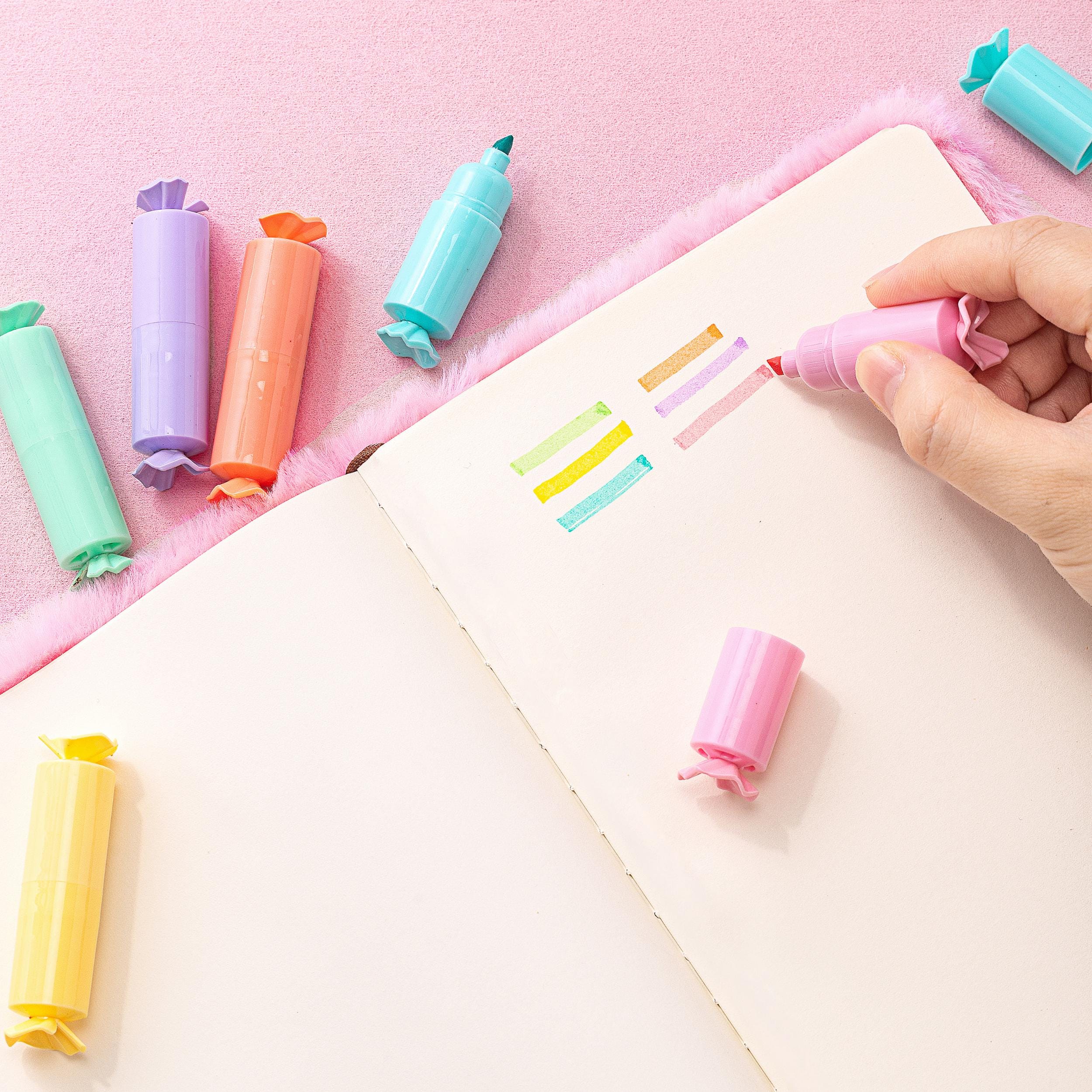 Journal Kit for Girls Pink Lockable Diary Set With Stickers Washi Tape ...
