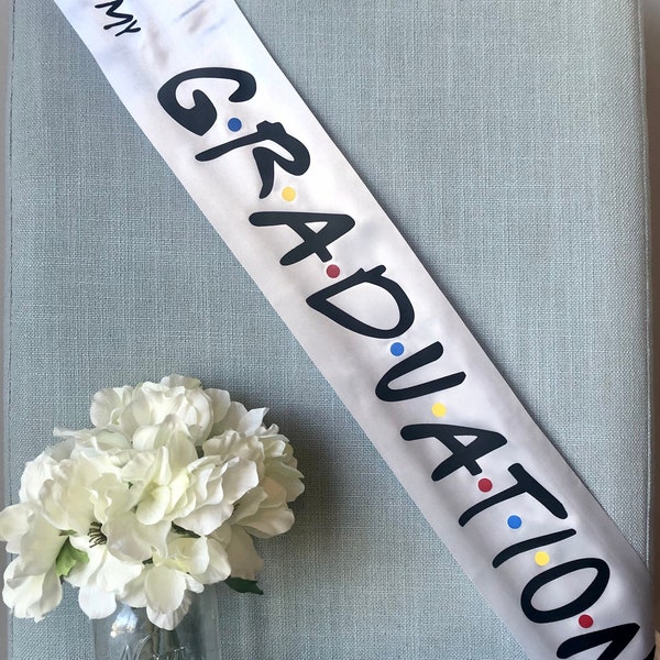 Graduation Sash - Etsy