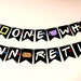 Custom Friends Theme Banner Friends Birthday Banner Friends Bridal ...