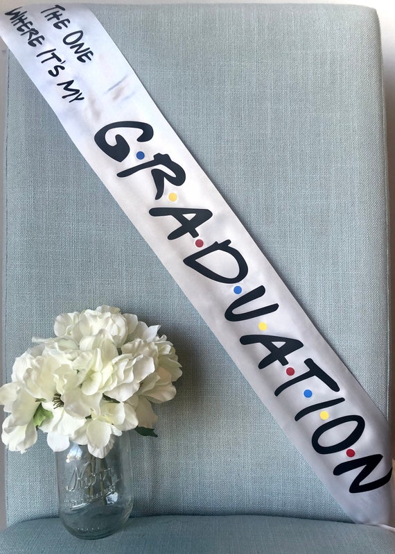 Friends Theme Graduation Sash | Etsy