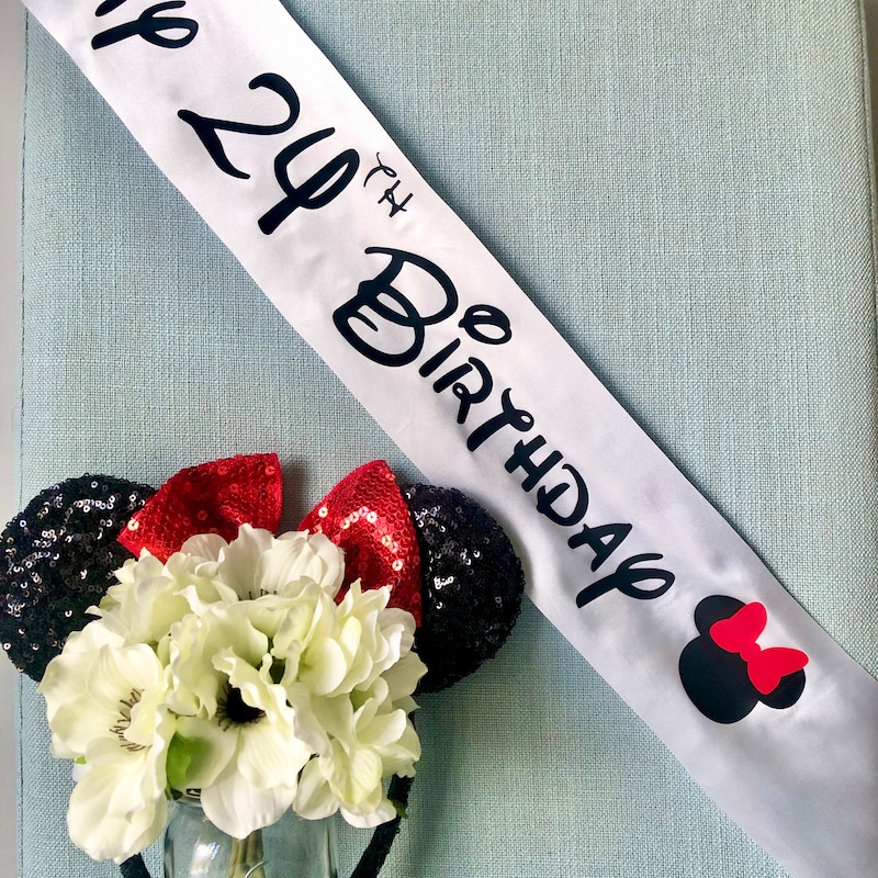Custom Birthday Sash - Etsy