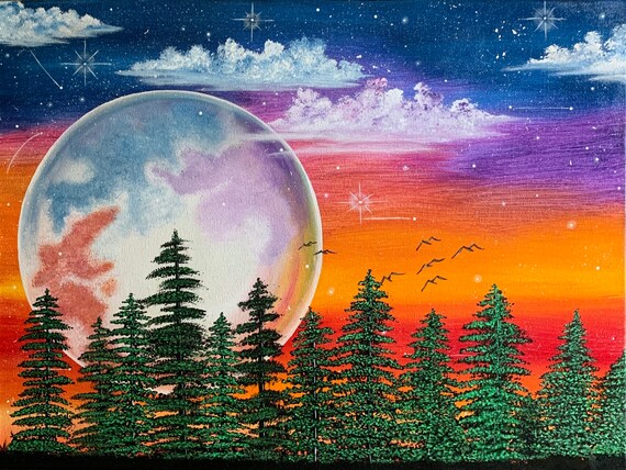 Colorful Drawings Of Nature