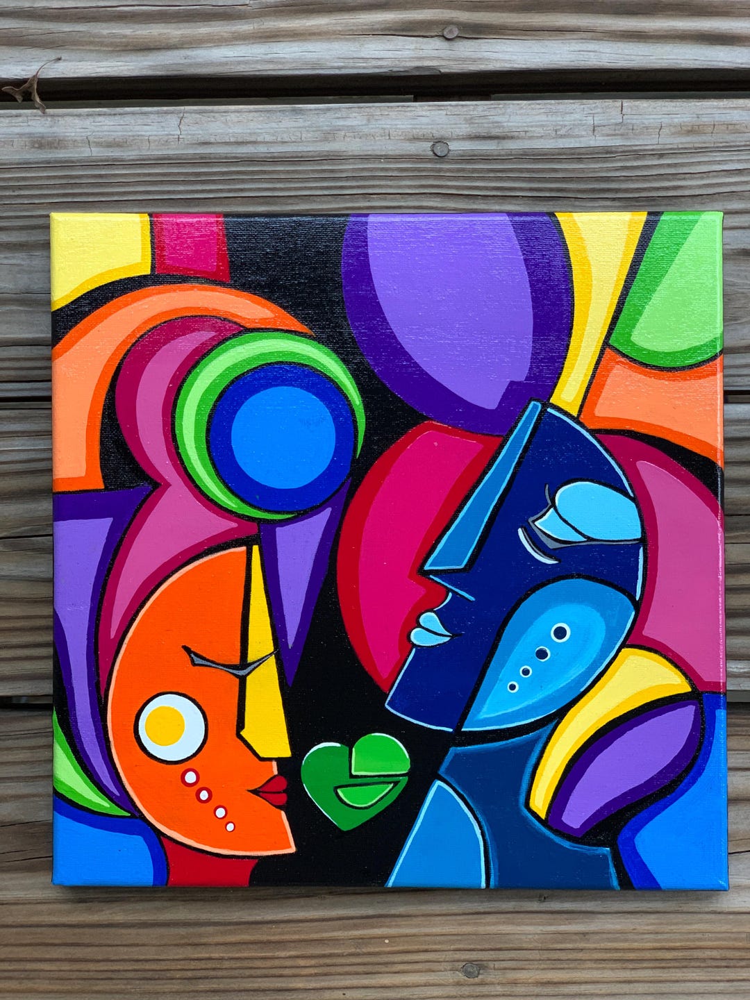 Cubist Art, Colorful Art, Wall Decor, Art Space, Art Collector, Bright ...