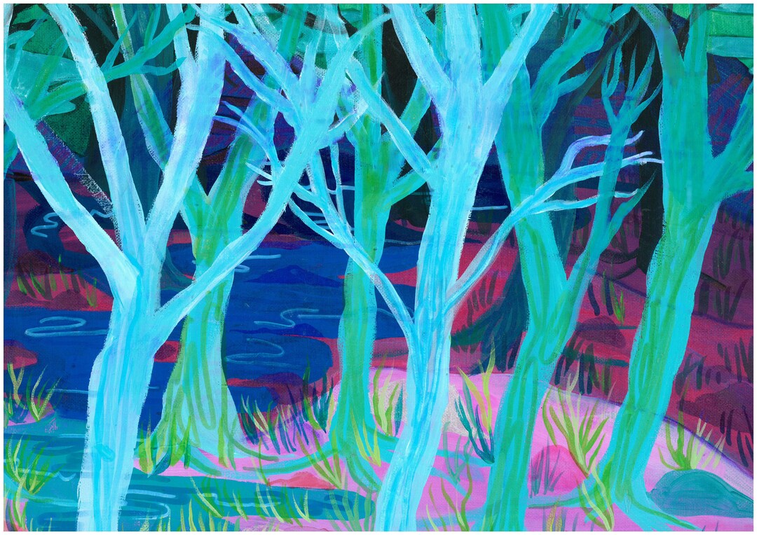 The Forest | A4 QUALITY PRINT - Etsy