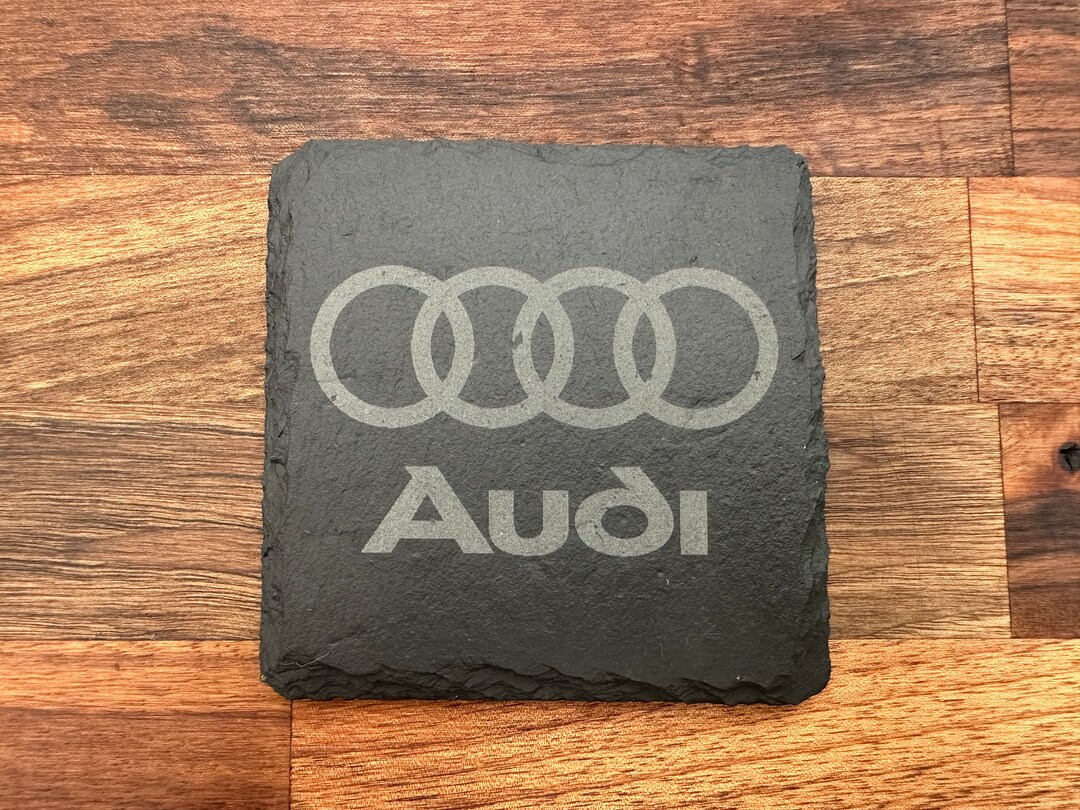 Audi Engraved Slate Coaster - Etsy UK