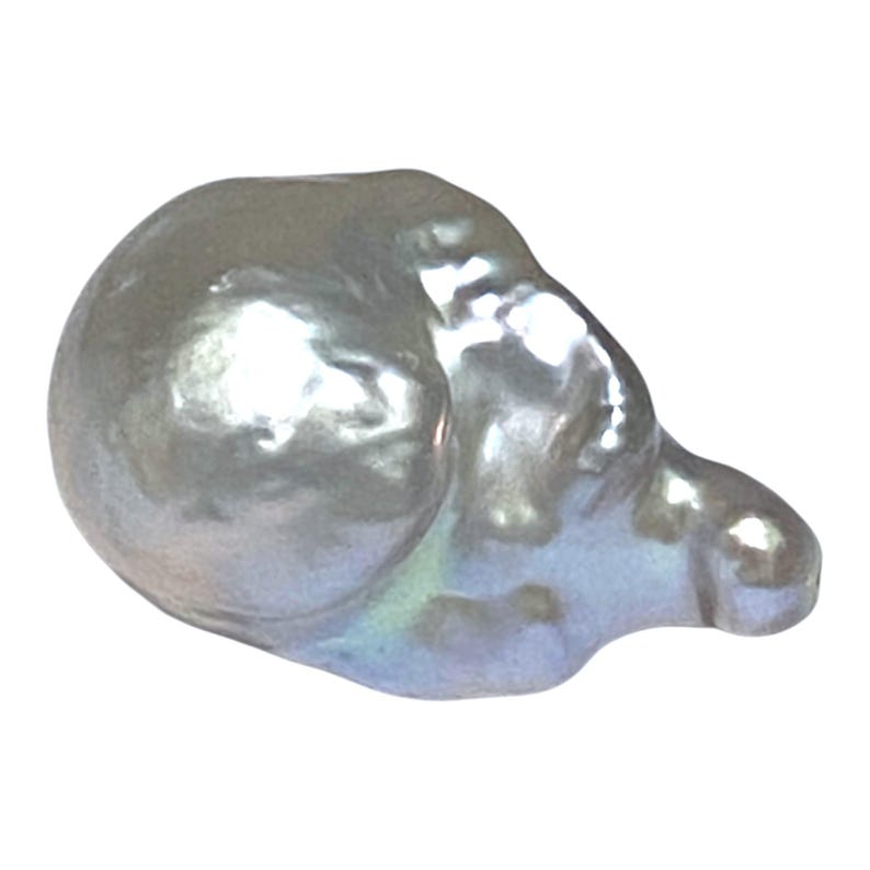 RARE Giant Baroque 16x24.6mm Edison Keshi Kasumi Pearl - Natural ...