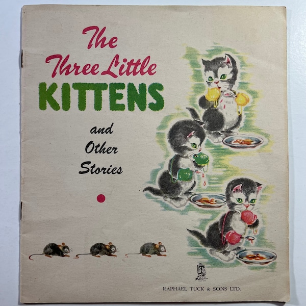 Three Little Kittens - Etsy