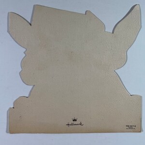 Vintage Bunny Hallmark Easter Greeting Card Boy Bunny - Etsy