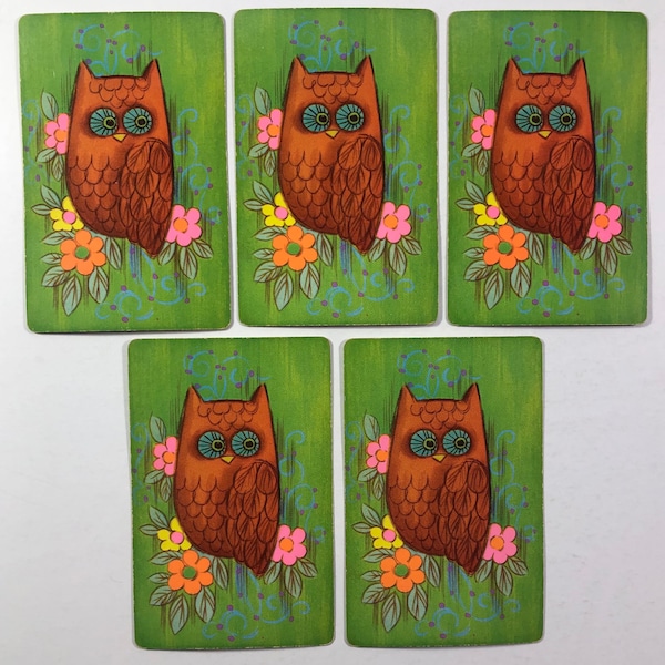 Owl Playing Cards - Etsy