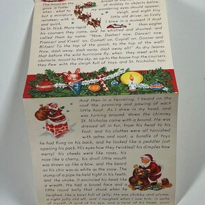 Vintage Christmas Tree Christmas Story Greeting Card - Story Card, Xmas ...