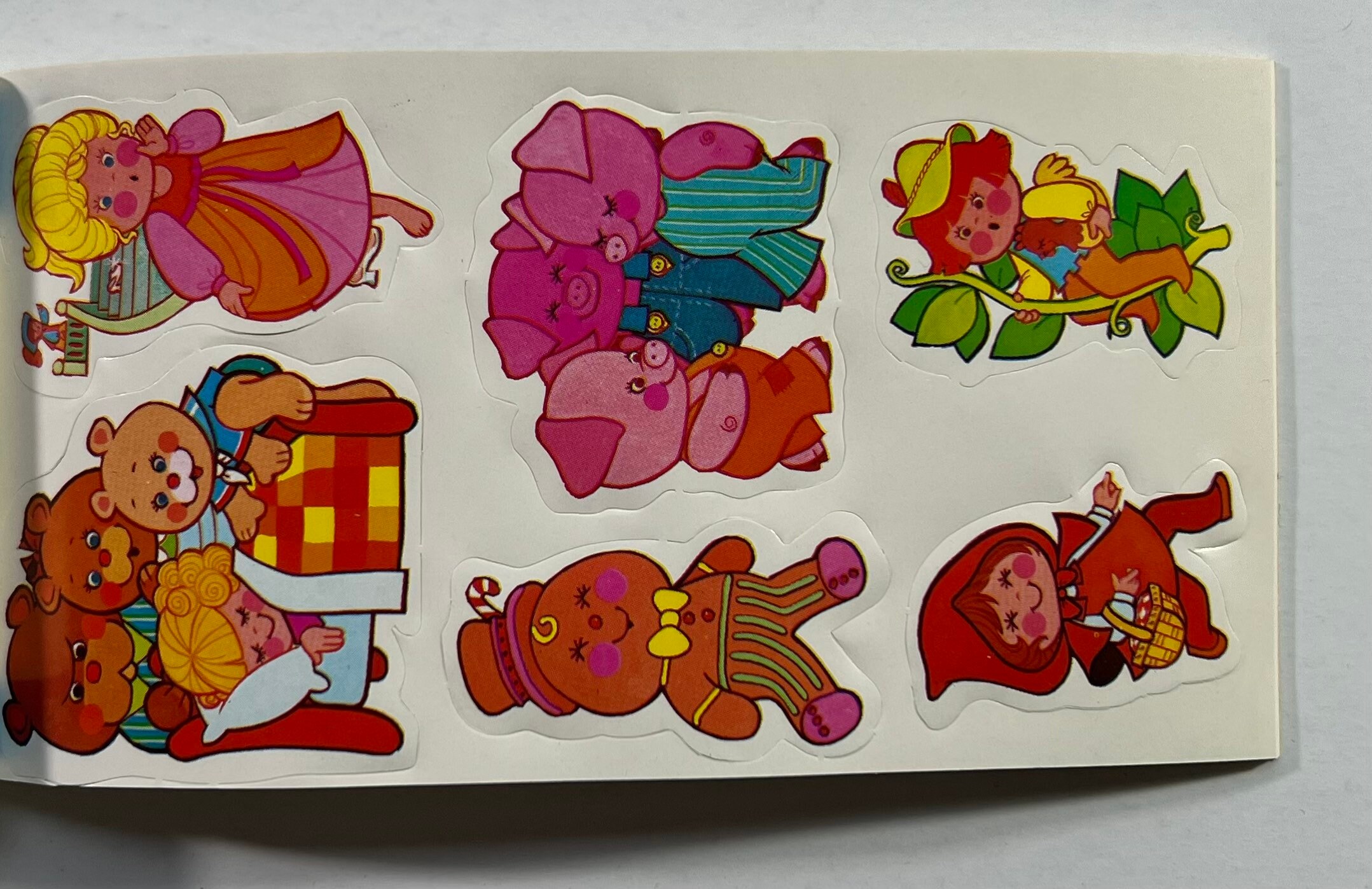 Vintage Fairy Tale Eureka Seal Sticker Booklet - Complete With 36 Seals ...