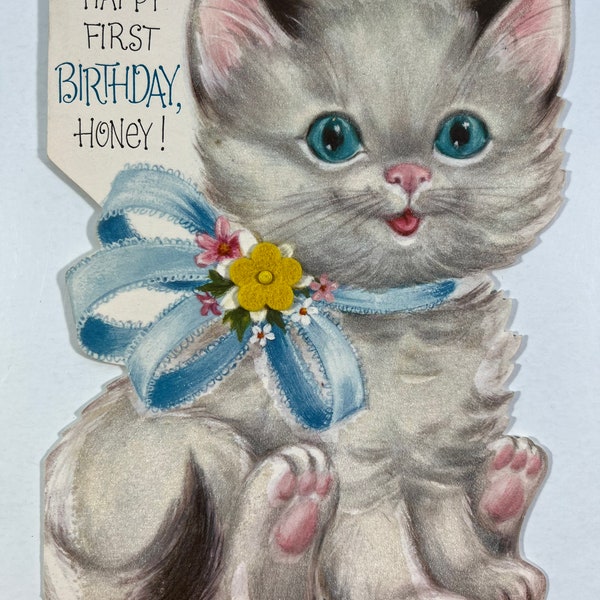 Vintage Hallmark Birthday Card - Etsy