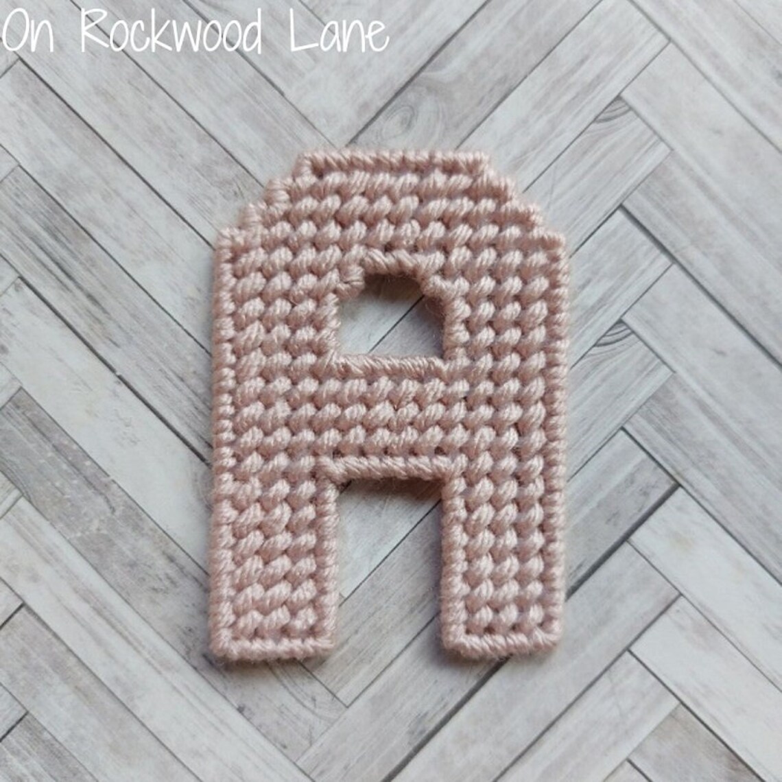 Easy Plastic Canvas Alphabet Pattern, Plastic Canvas Letters Patterns ...