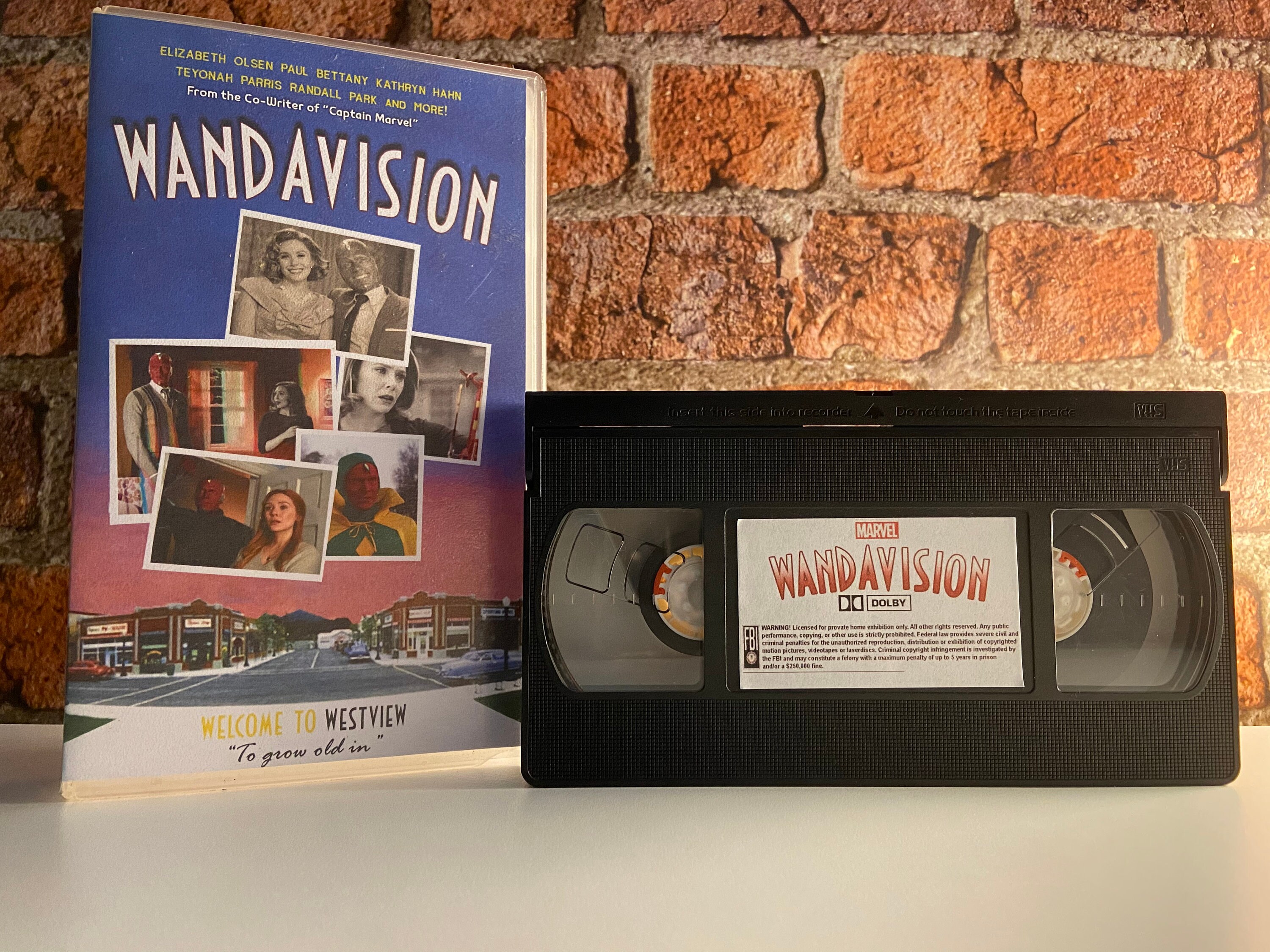 Wandavision Custom VHS Custom Collectible MARVEL | Etsy UK