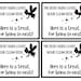 Printable Desk Fairy Treat Note - Etsy