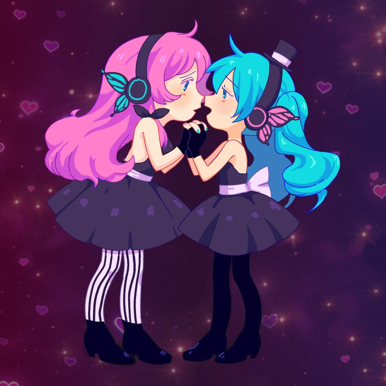 Megurine Luka And Hatsune Miku Magnet