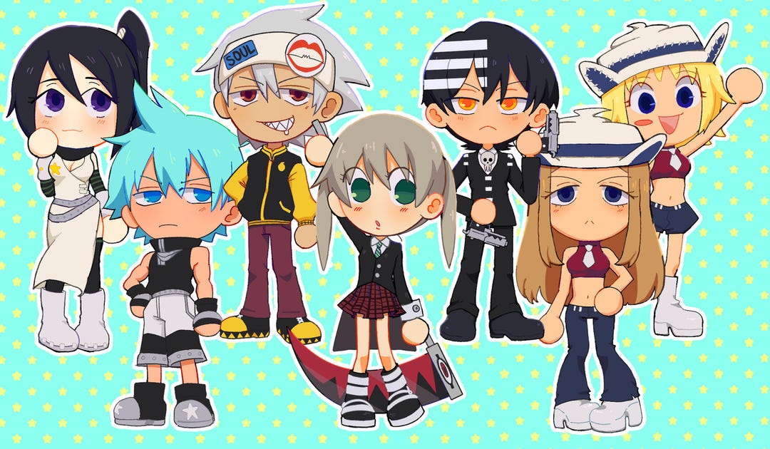 Soul Eater Keychain [PREORDER] - Etsy