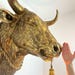Large Bull Head Wall Light: Rustic Farmhouse Decor - 3D Printed - Etsy