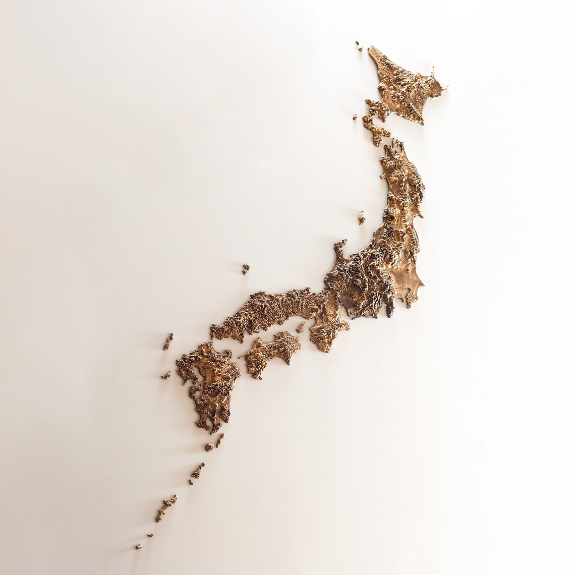 Japan Relief Map Map of Japan Japanese Map Topographic Map - Etsy