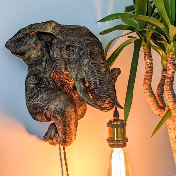 Elephant Light - Etsy