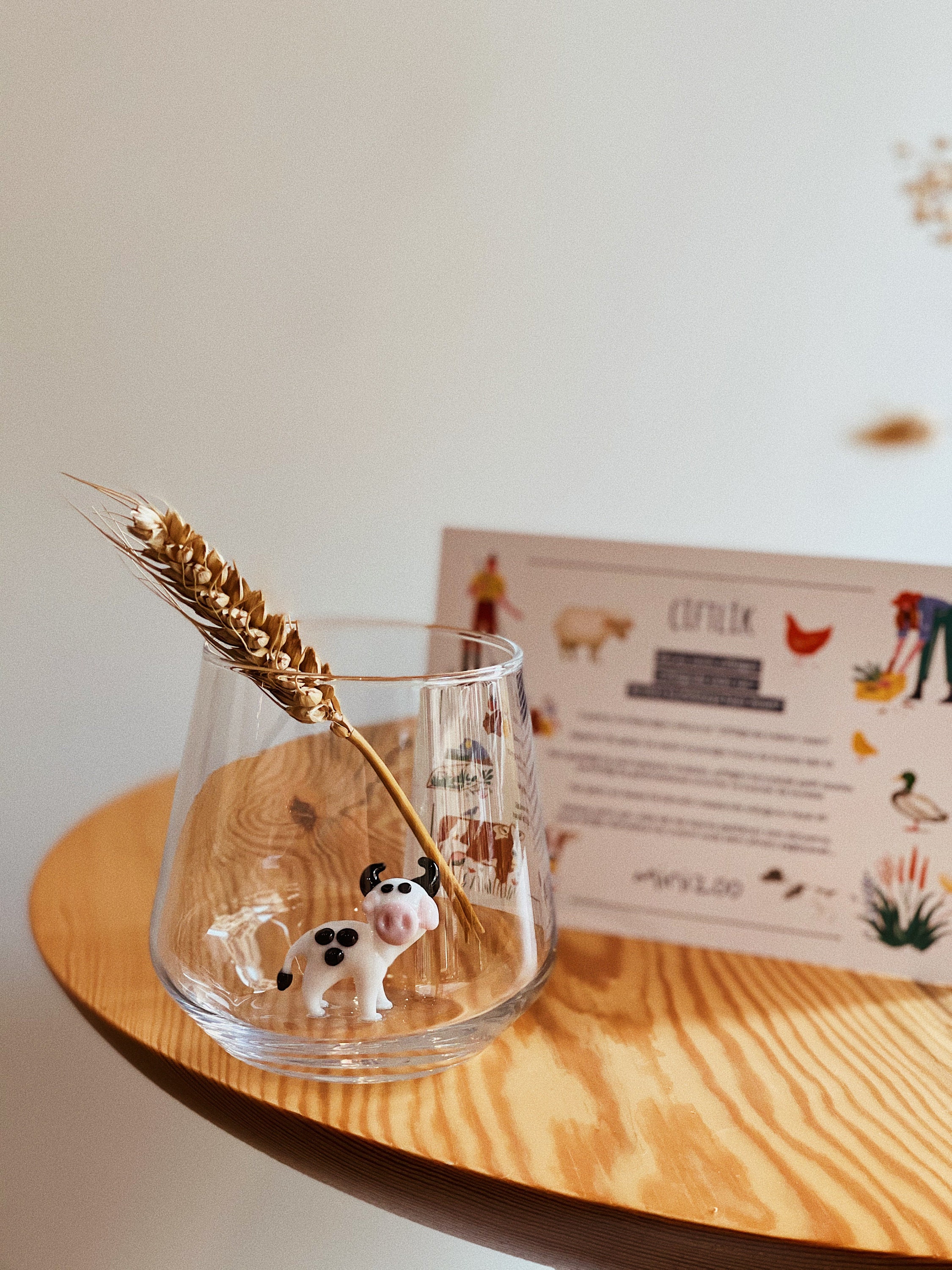 Cow Water Drinking Glass, Handmade Glassware, Tumbler & Water Glasses ...