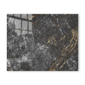 Kitchen Splashback Natural Marble Granite Stone Texture Rock Tempered ...