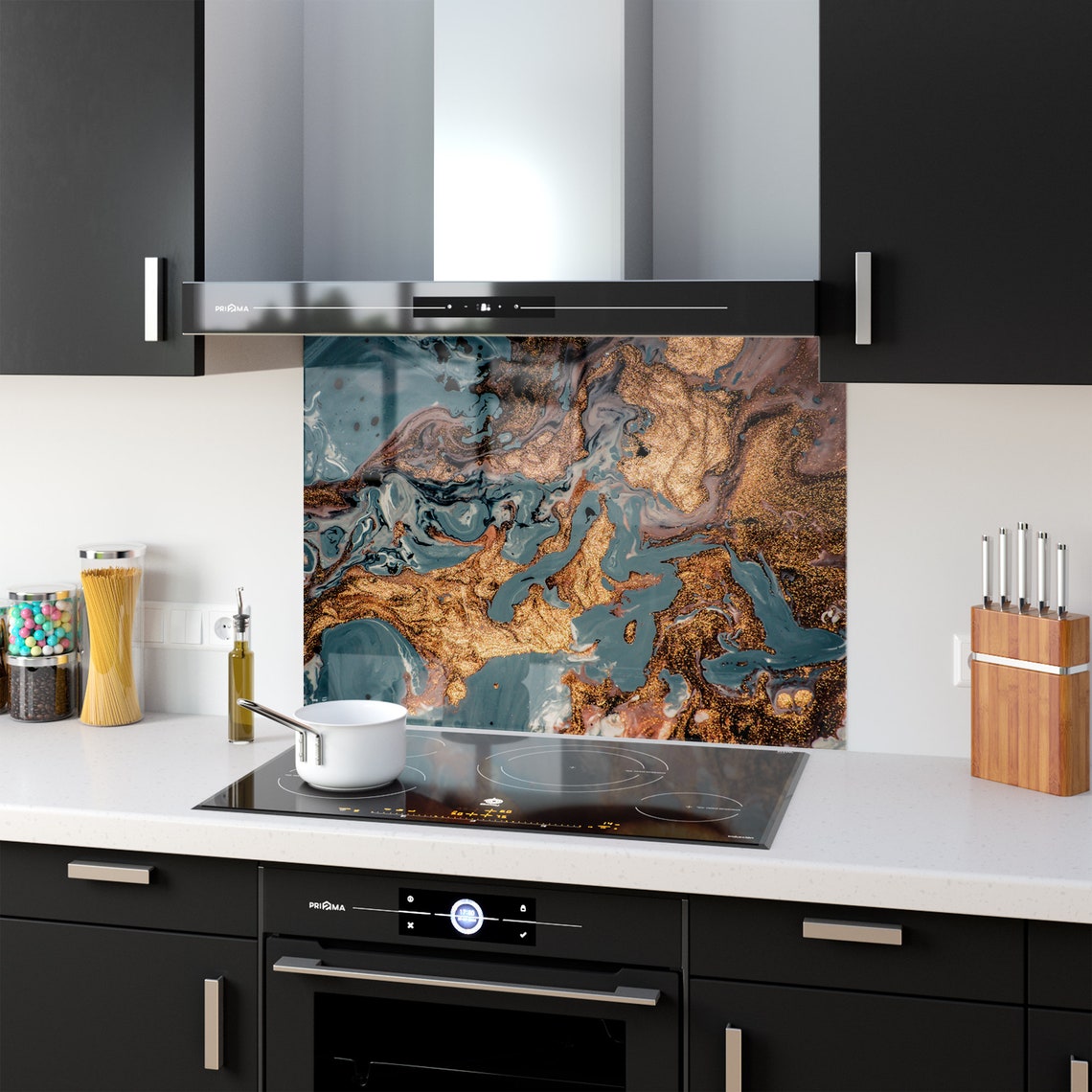 Glass Splashback Kitchen ANY SIZE or Made to Measure - Etsy UK