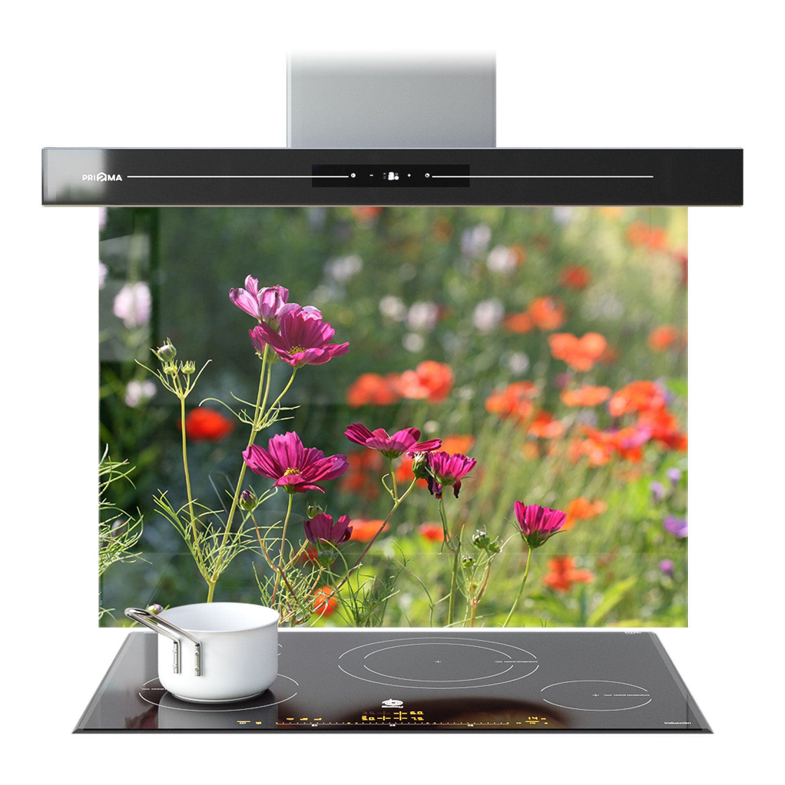 Kitchen Glass Splashback ANY SIZE Hob Cooker Backsplash Wall - Etsy Polska