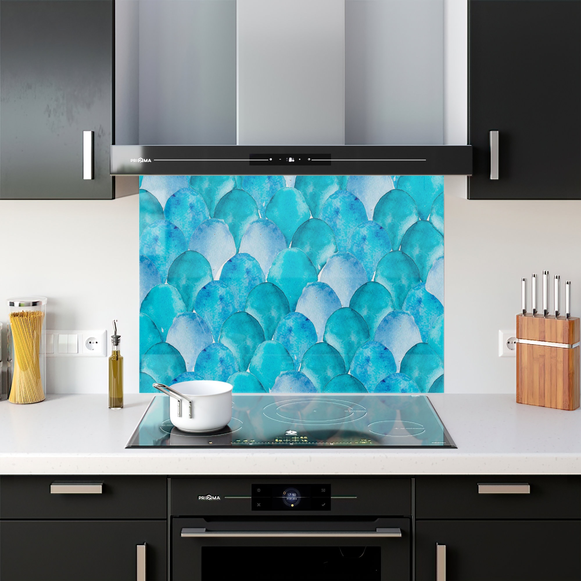 Kitchen Glass Splashback ANY SIZE Cooker Hob Backsplash | Etsy