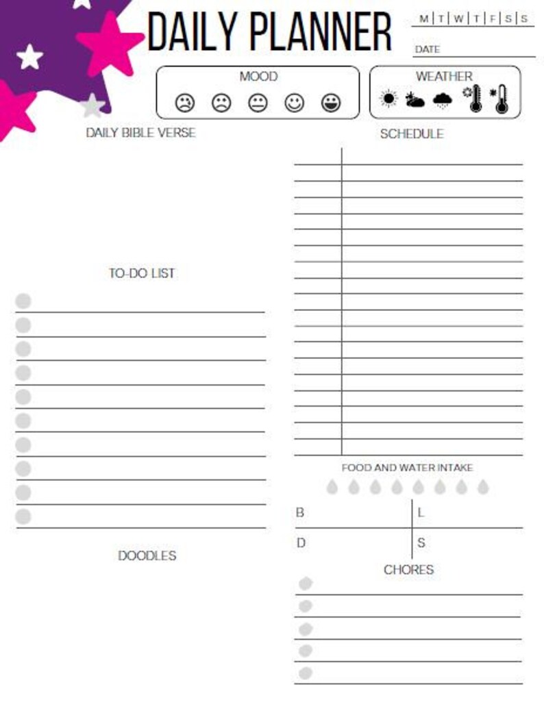 Home School Planner Package - Etsy