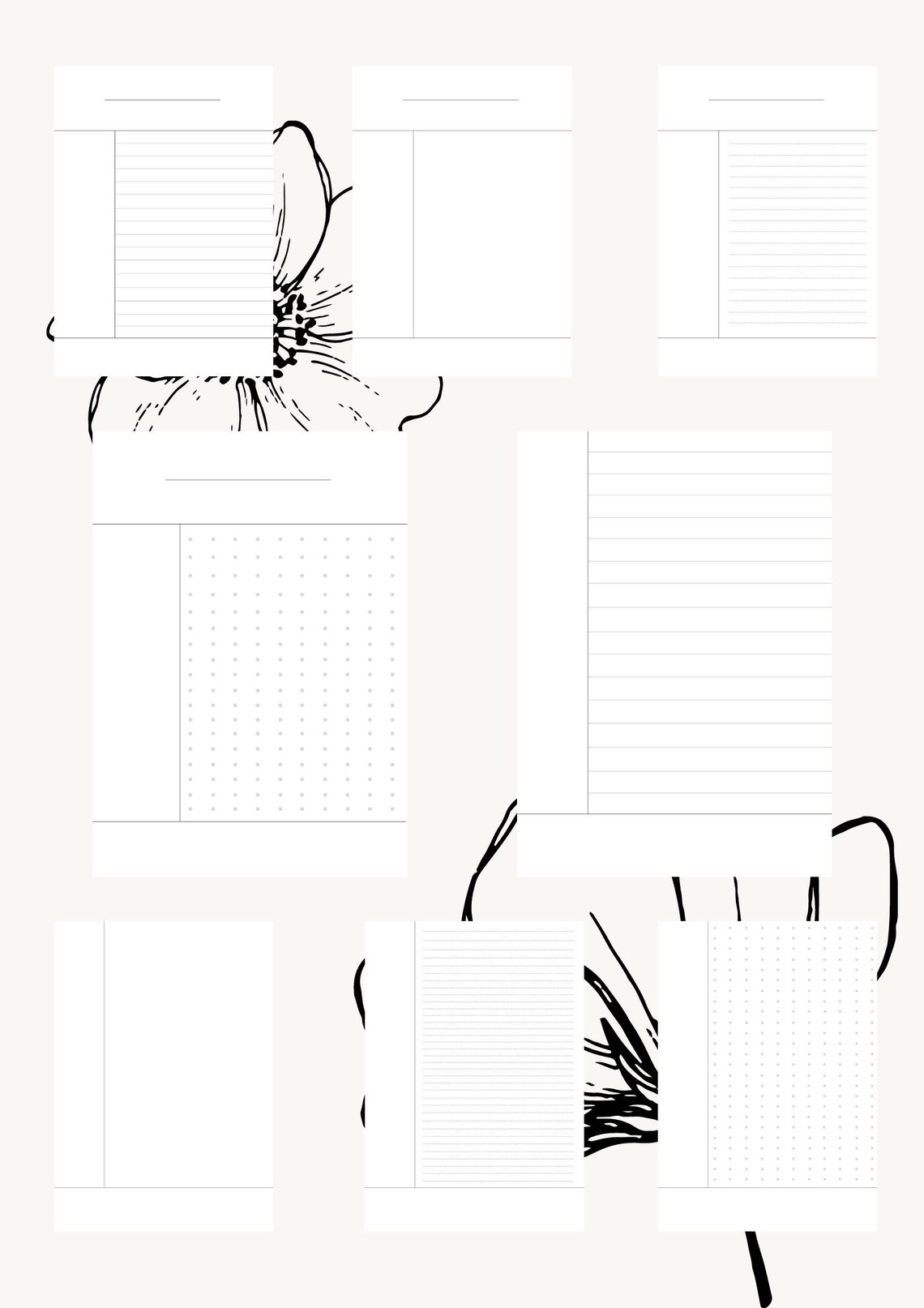 Printable Sheets Cornell Method For Students Digital Sheets | Etsy