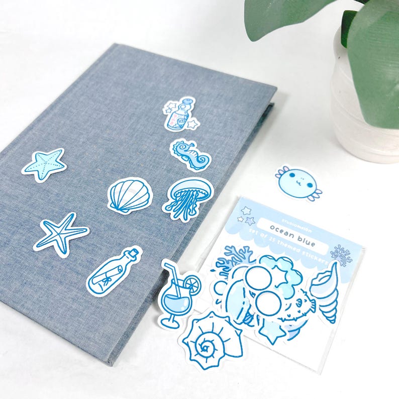 Sticker Pack | Kawaii Sticker for Journal & Decoration | Stationery ...