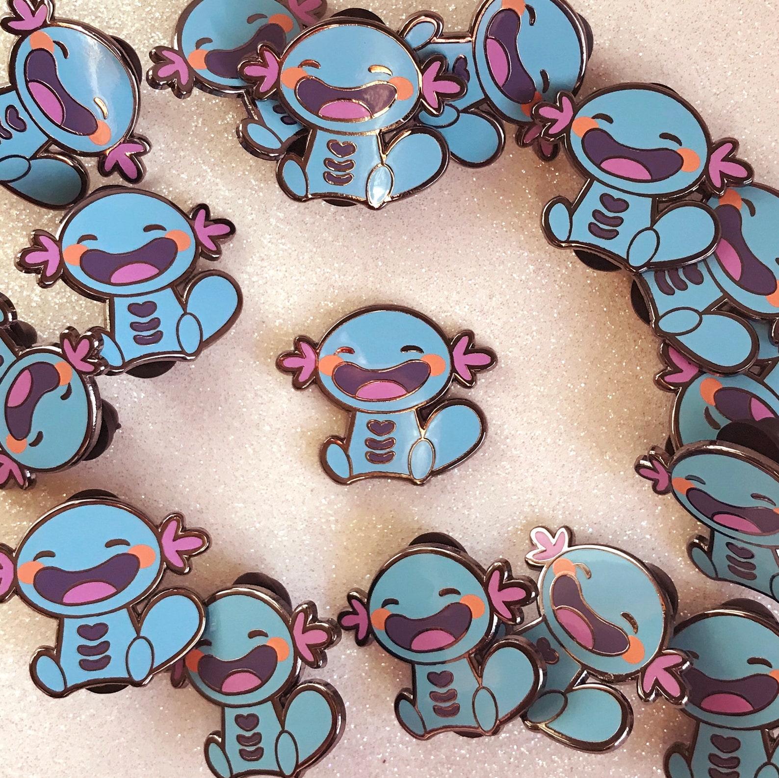 Happy Wooper Girl Hard Enamel Pin - Etsy