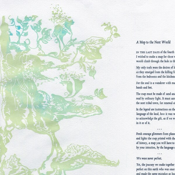 Poetry Broadside - Etsy