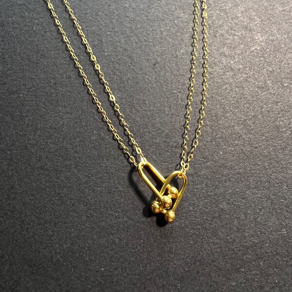 Double Gold Chain - Etsy