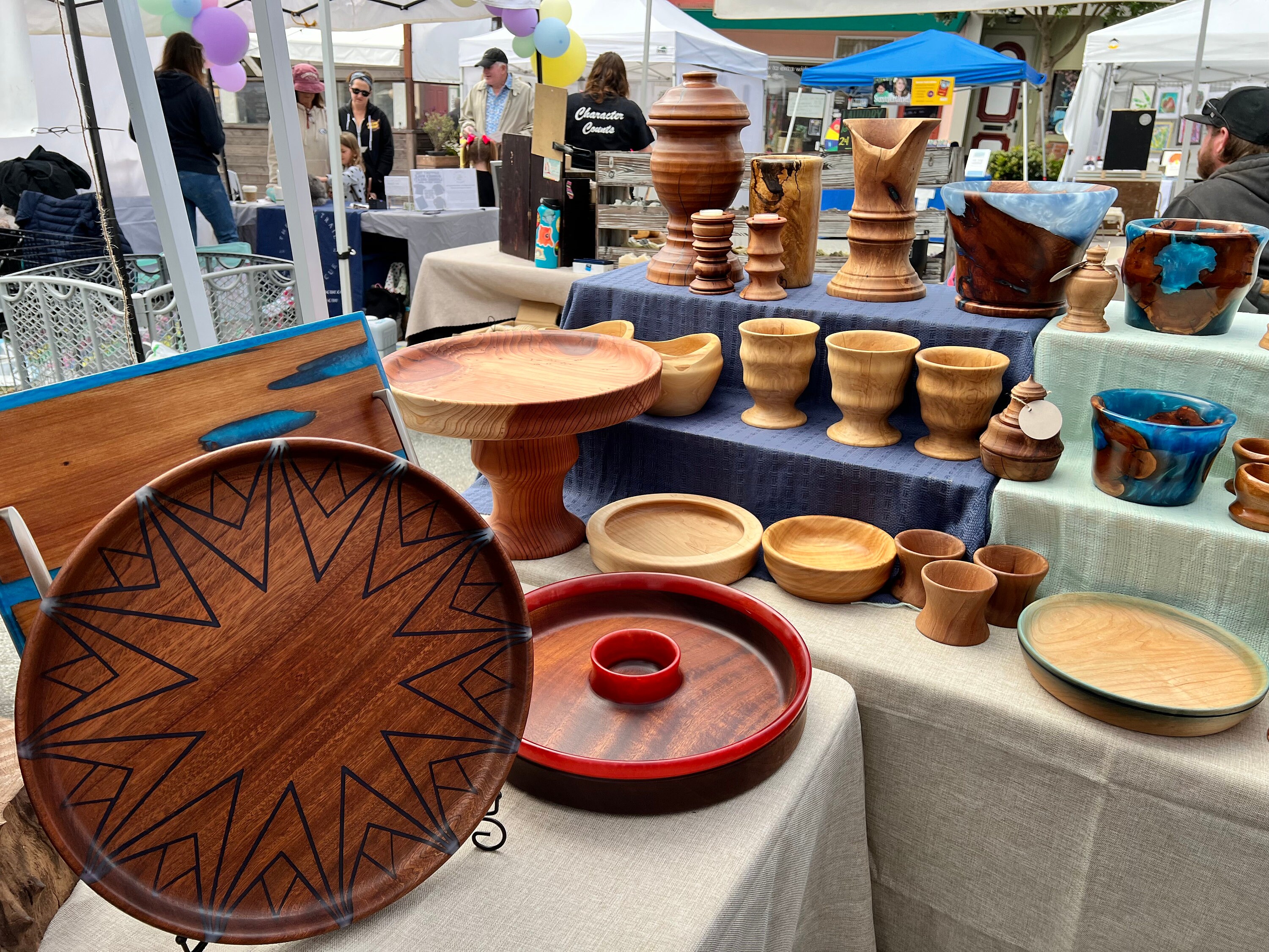 Oak Vase With Epoxy Water Tight - Etsy
