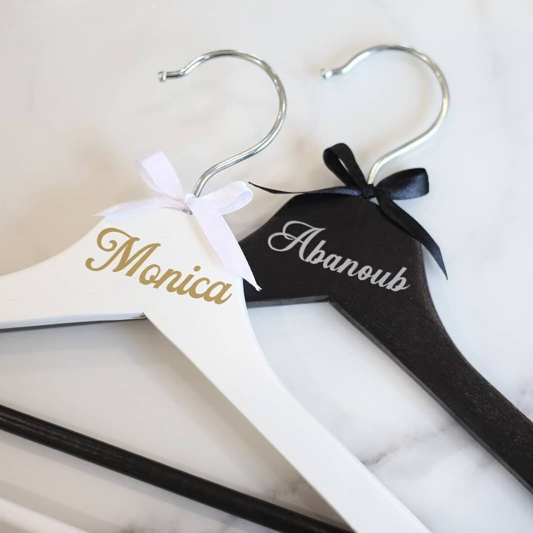 Personalised Hanger Adult Size Wedding Bridal Bridesmaids Gifts Wedding ...