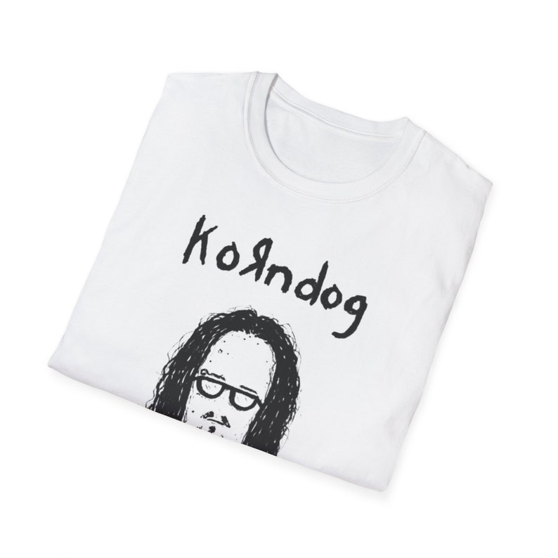 Korndog T-shirt Funny Music Nu Metal Korn Tee Unisex Softstyle T-shirt ...