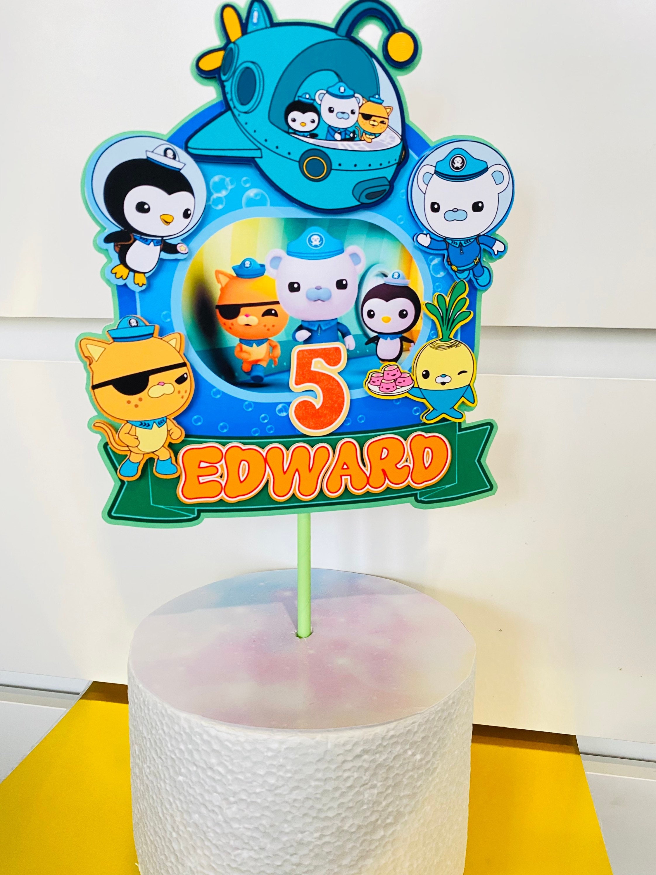 Octonauts Personalised Cake Topper/ Cake Decoration - Etsy